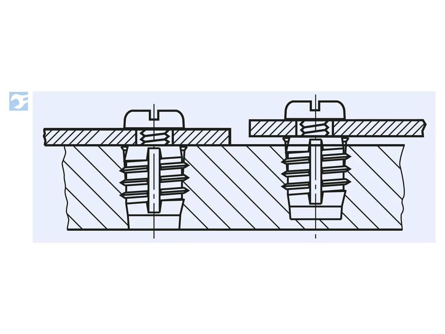 BN 37922 - Tappex® TRISERT® 138/139/170 | Bossard Group